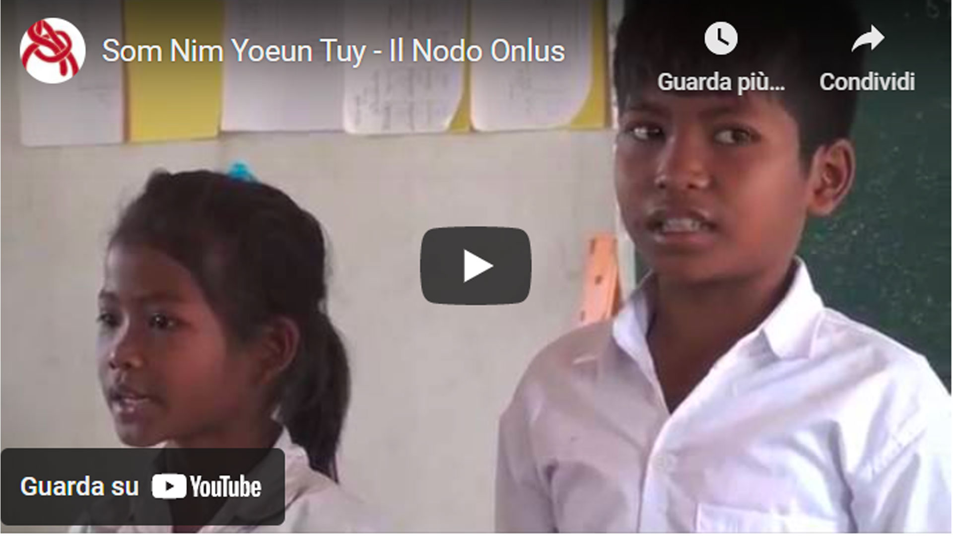 Som Nim Yoeun Tuy - Una canzone per Al Bano - Il Nodo Onlus